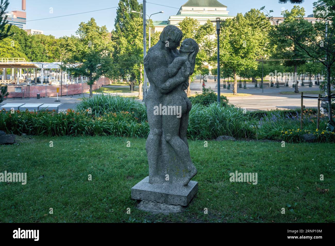 The Moment Before the Kiss by Tauno Kangro at Kissing Hill - Tallinn ...