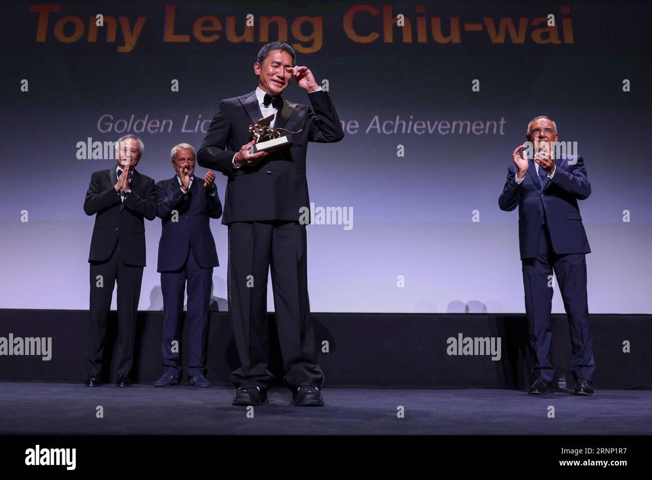 Tony Leung Chiu-wai receives the Golden Lion for Lifetime Achievement ...