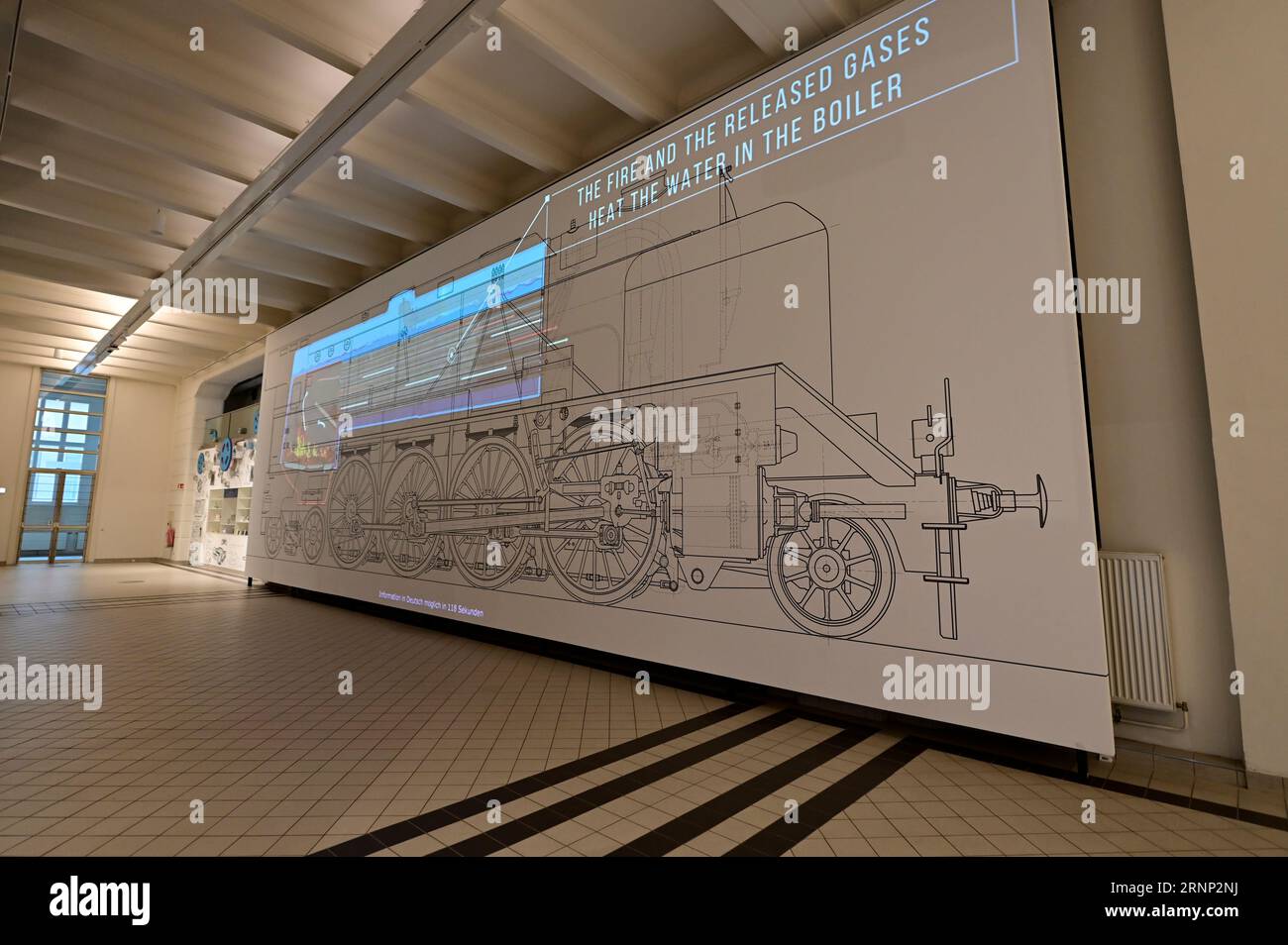 Vienna, Austria. Interactive demonstration in the Technical Museum ...