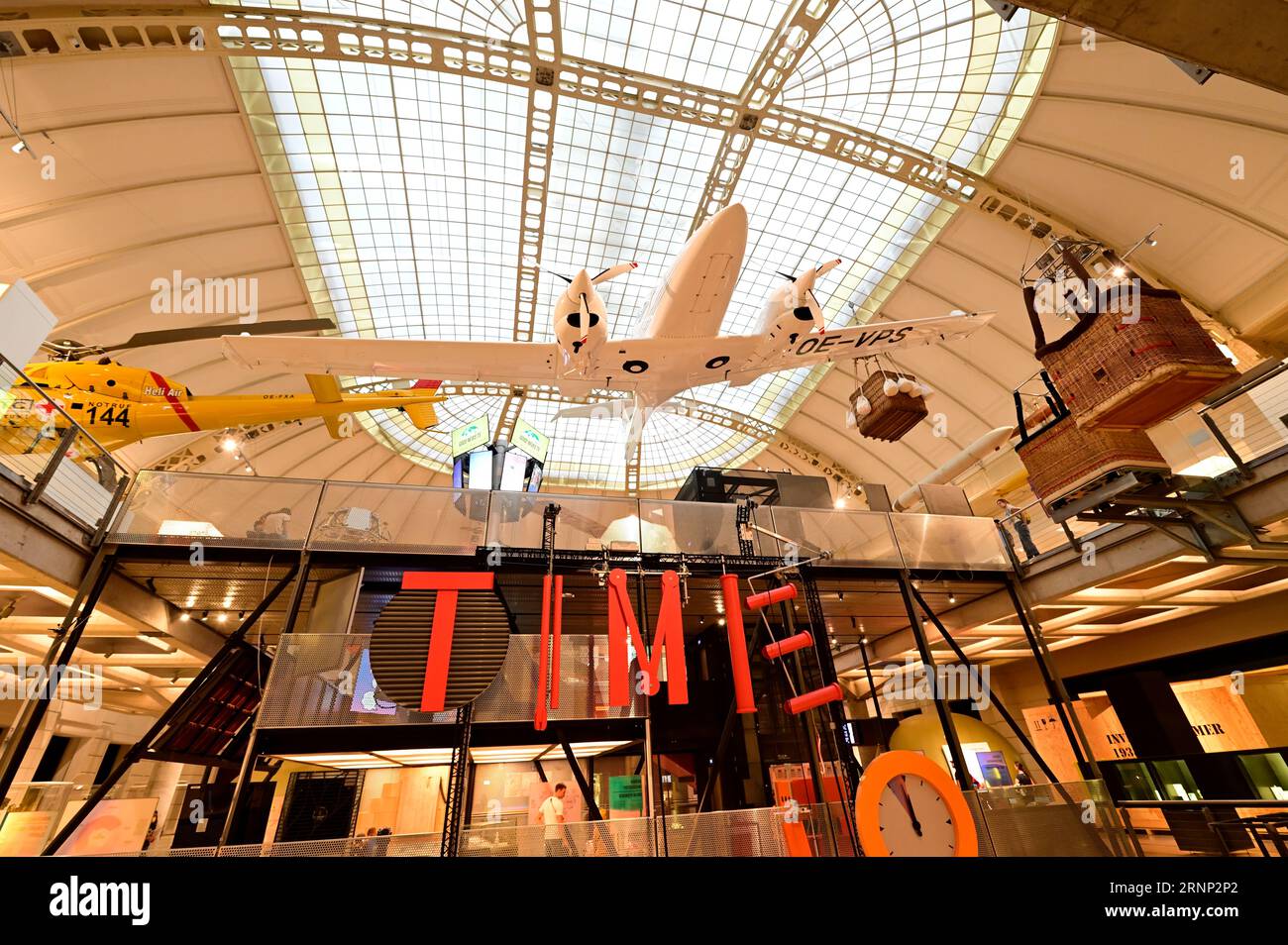 Vienna, Austria. Technical Museum Vienna. Diamond Aircraft Diamond DA ...