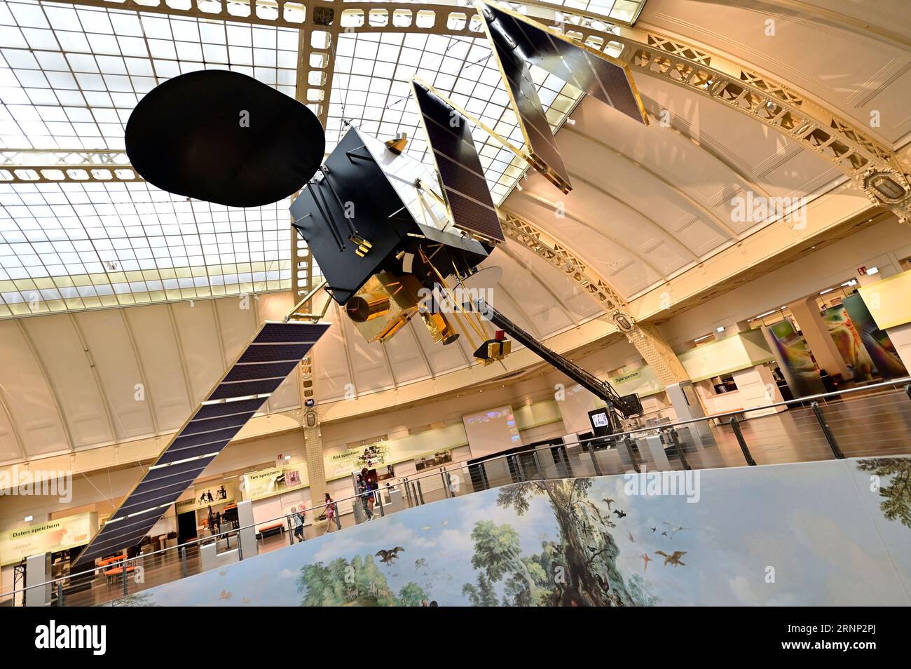 Vienna, Austria. Space probe in the Technical Museum in Vienna Stock ...