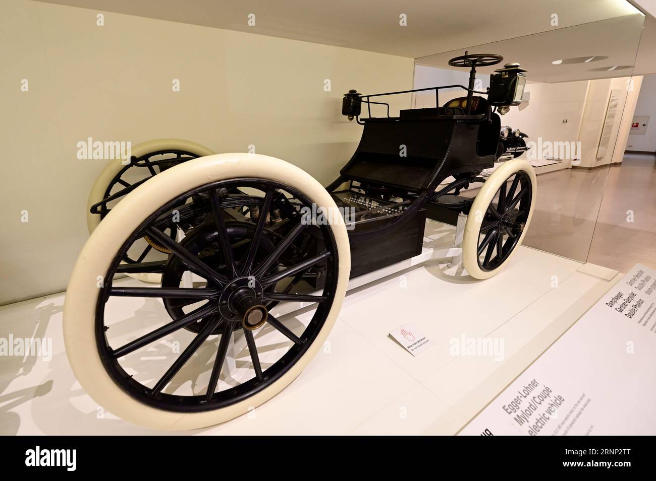 Vienna, Austria. Technical Museum Vienna. Egger/Lohner Mylord/Coupe ...
