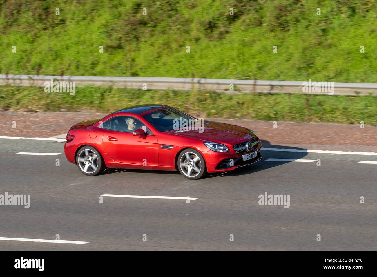 Mercedes benz slc class slc 200 amg line 2d hi-res stock photography ...