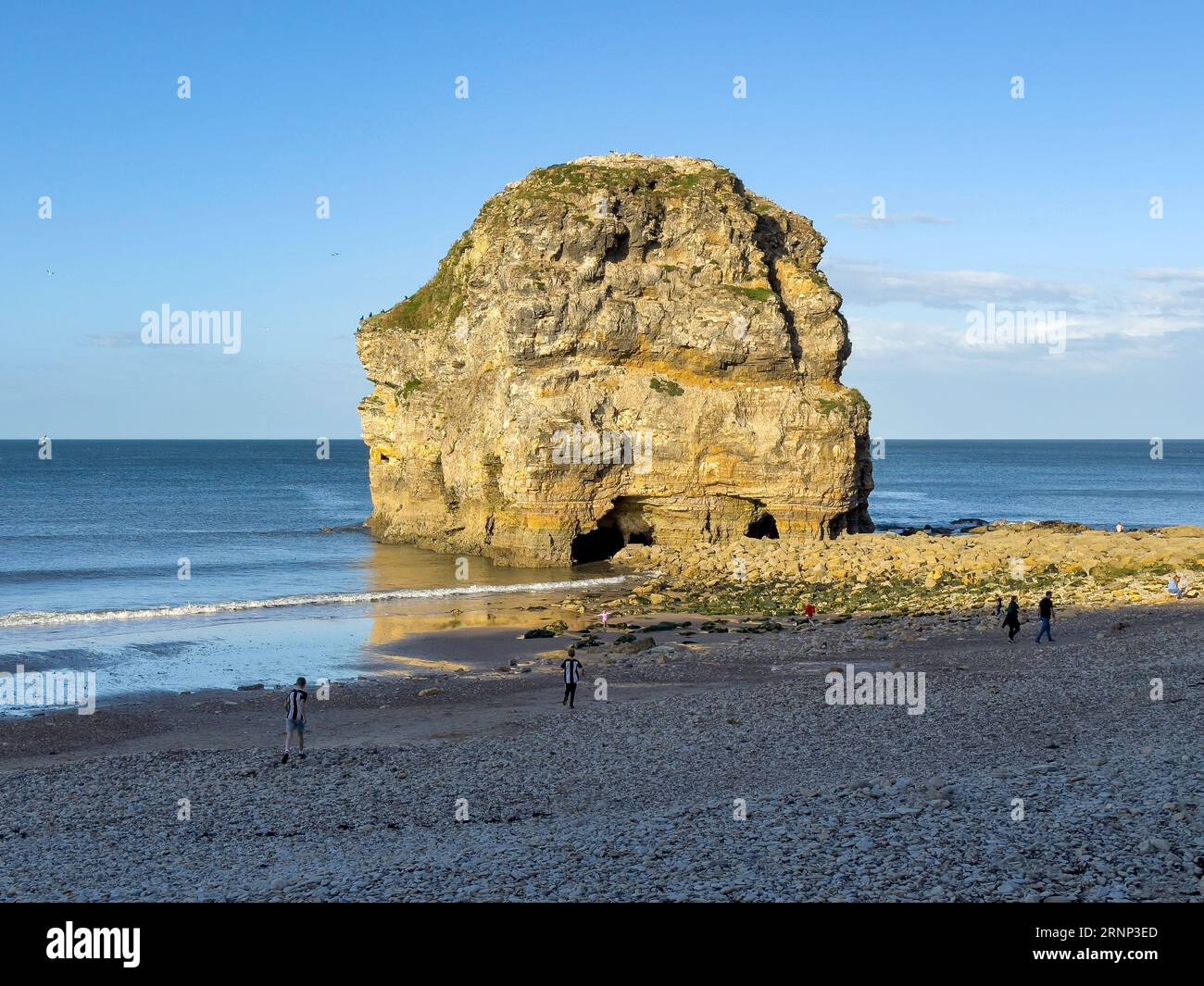 Marsden Rock, Marsden Bay, South Shields, Tyne and Wear, England ...