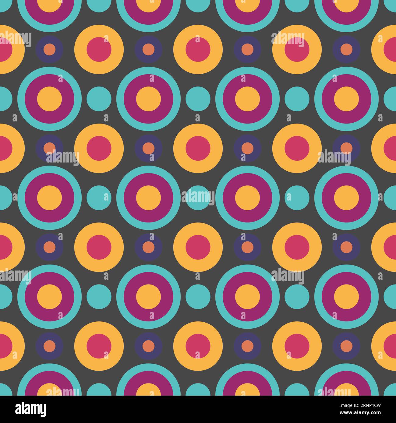Seamless pattern circle geometric shape design of abstract texture background illustration Stock ...