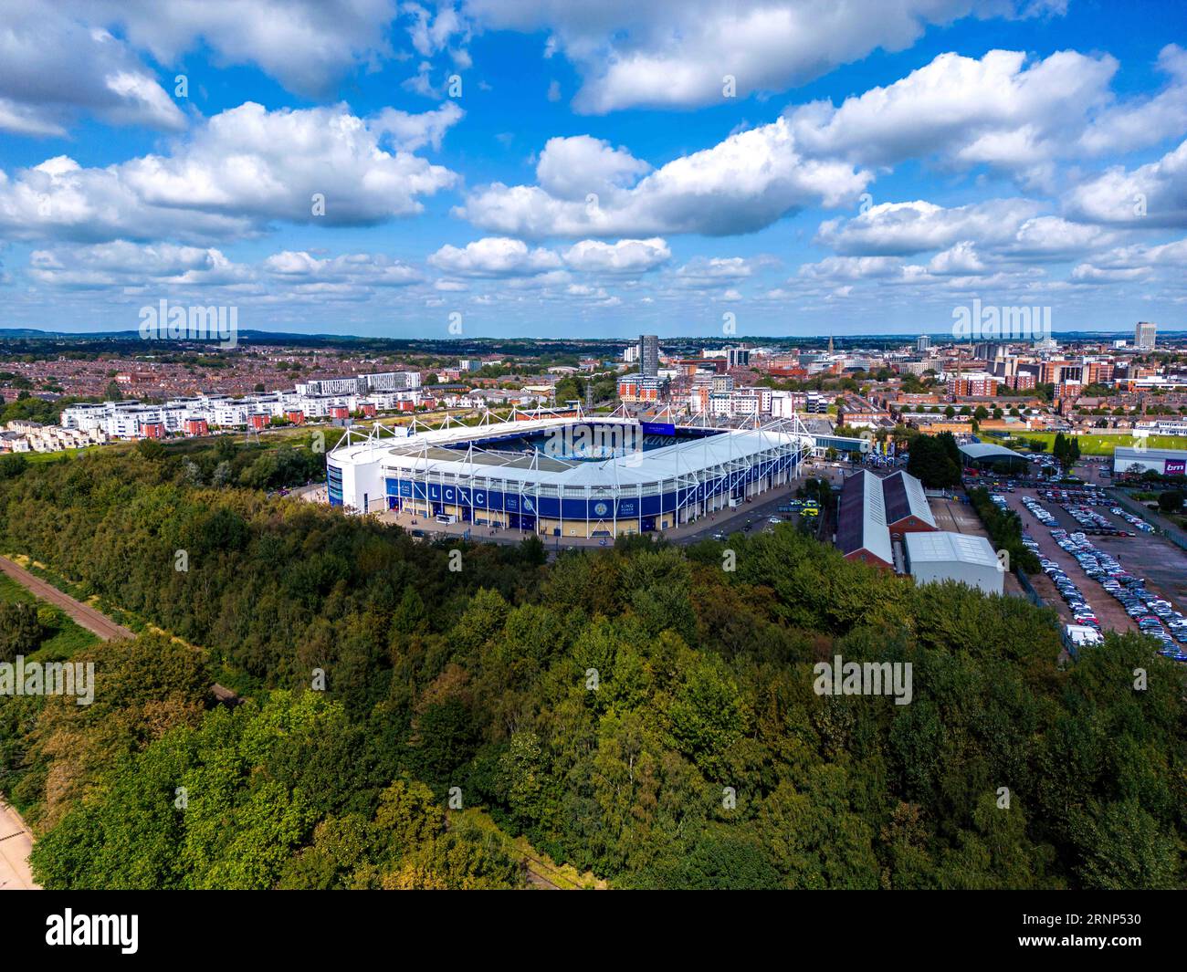 An aerial view leicester hi-res stock photography and images - Alamy