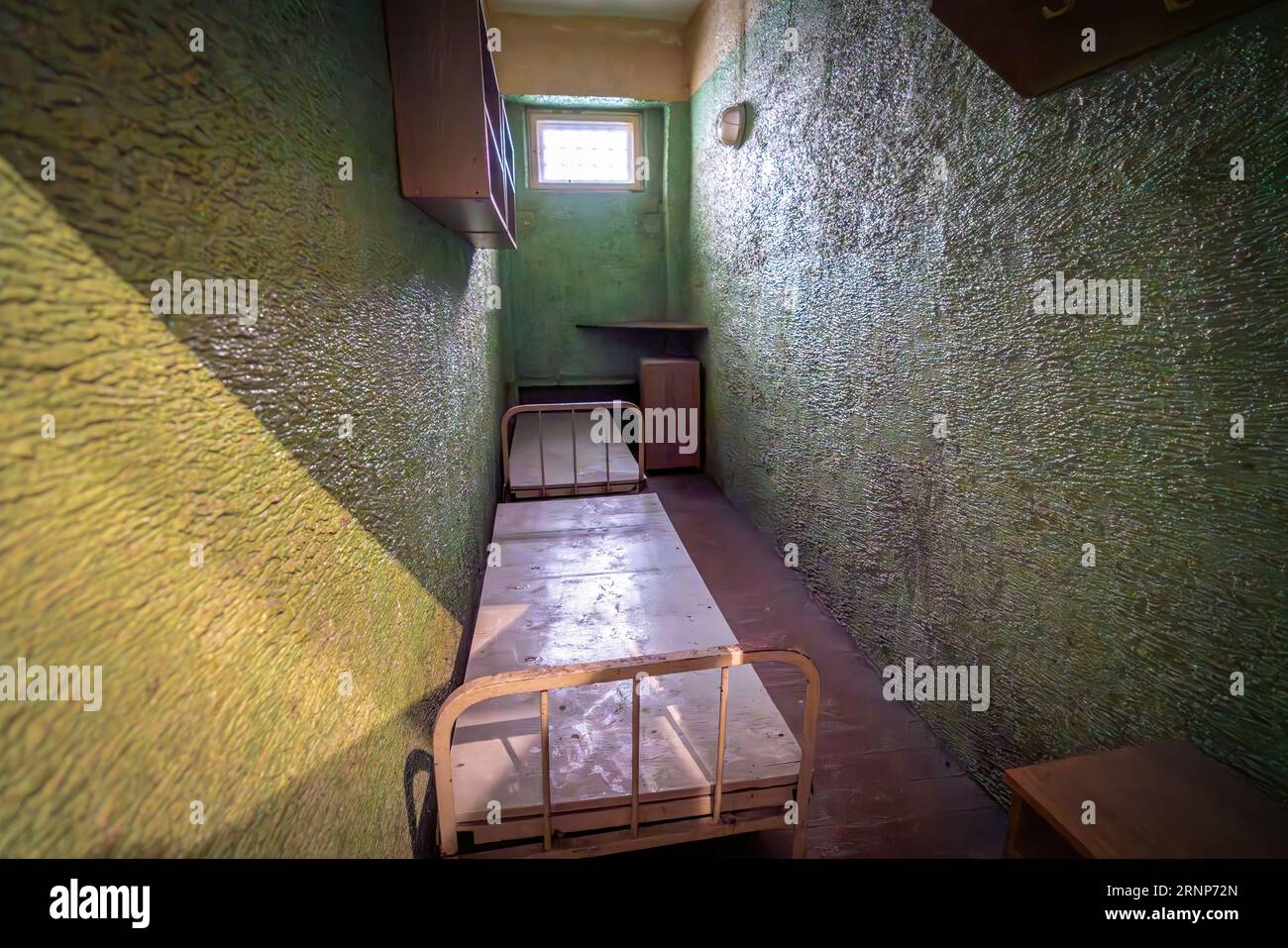 Prison Cell at Corner House - Occupation Museum - former KGB ...