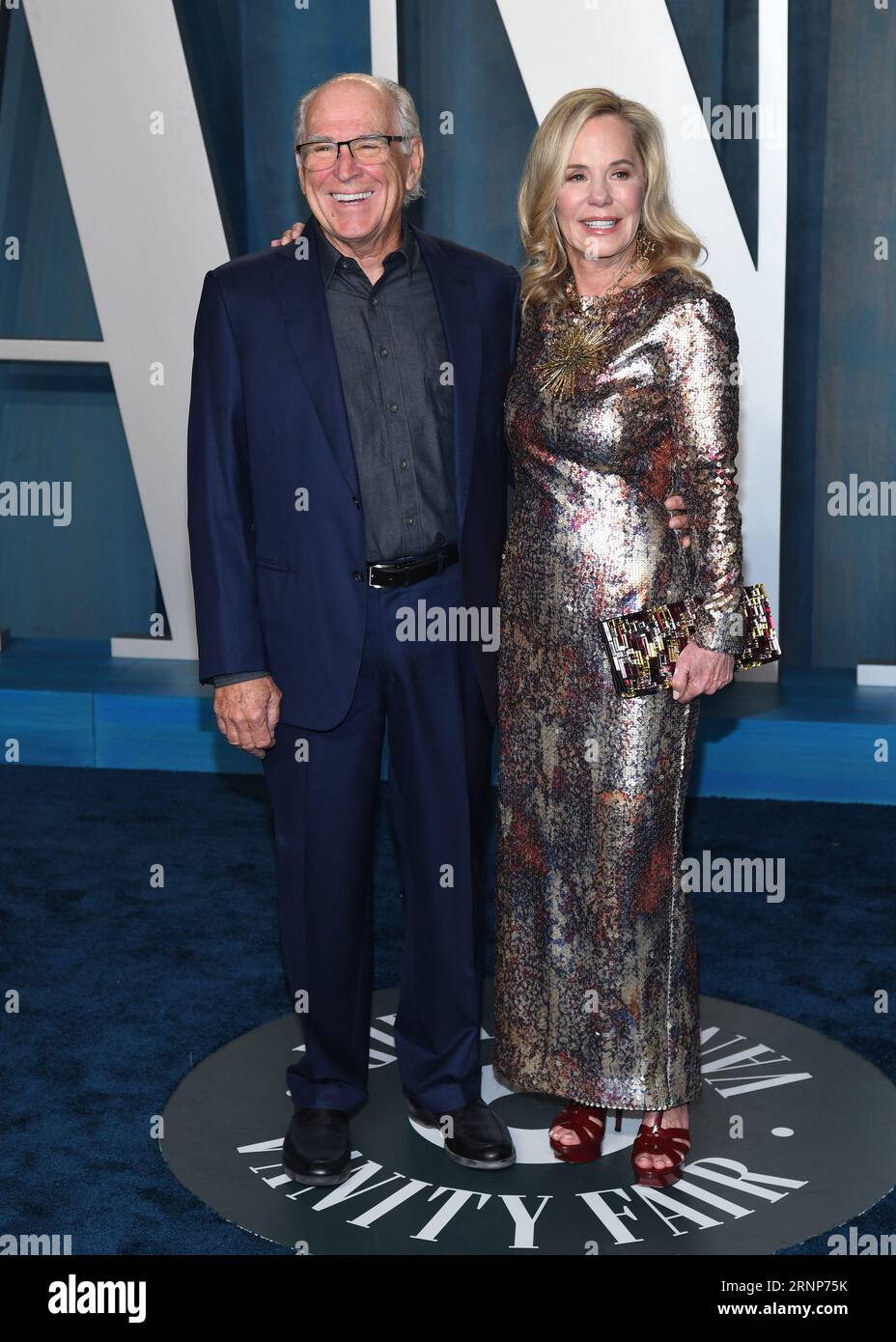 Beverly Hills, USA. 27th Mar, 2022. Jimmy Buffett and Jane Slagsvol ...