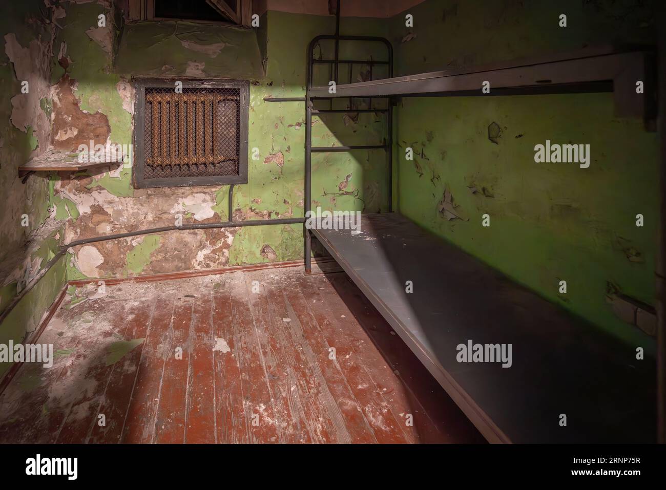 Prison Cell at Corner House - Occupation Museum - former KGB ...