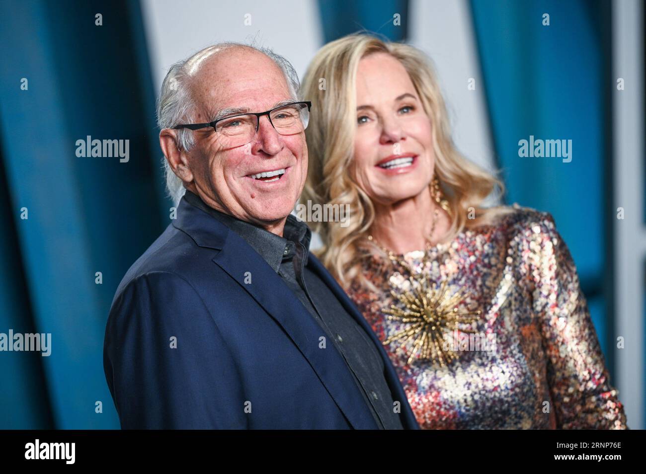 Beverly Hills, USA. 27th Mar, 2022. Jimmy Buffett and Jane Slagsvol ...