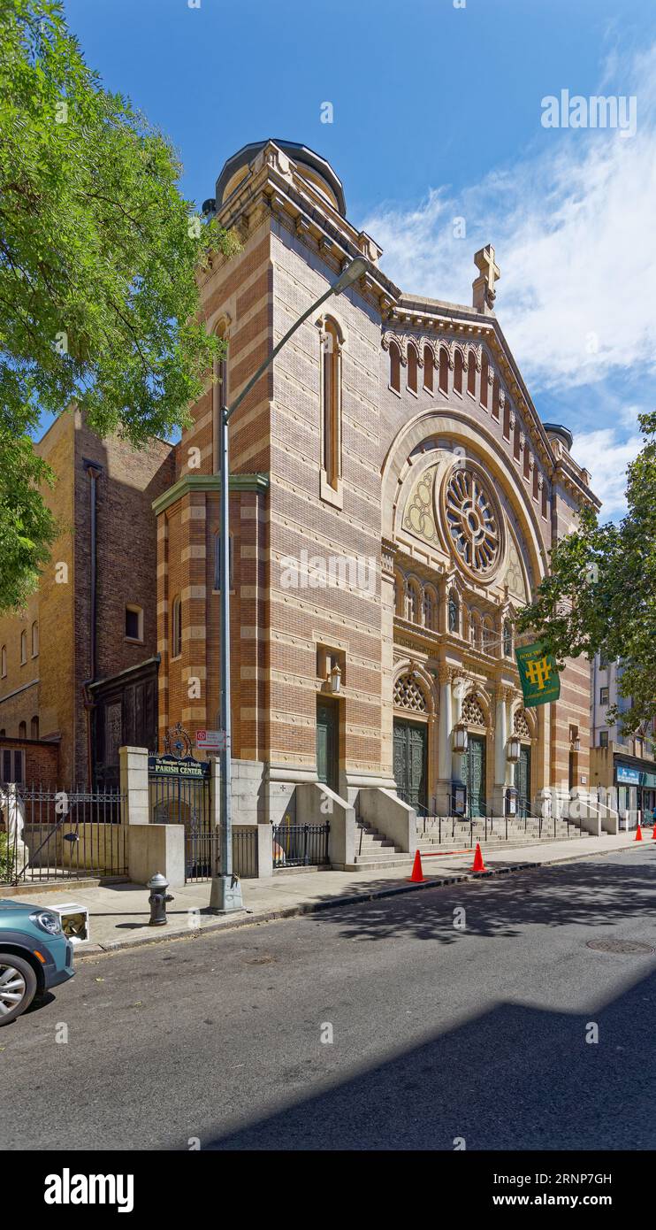 Upper West Side: Holy Trinity Roman Catholic Church is a mid-block ...
