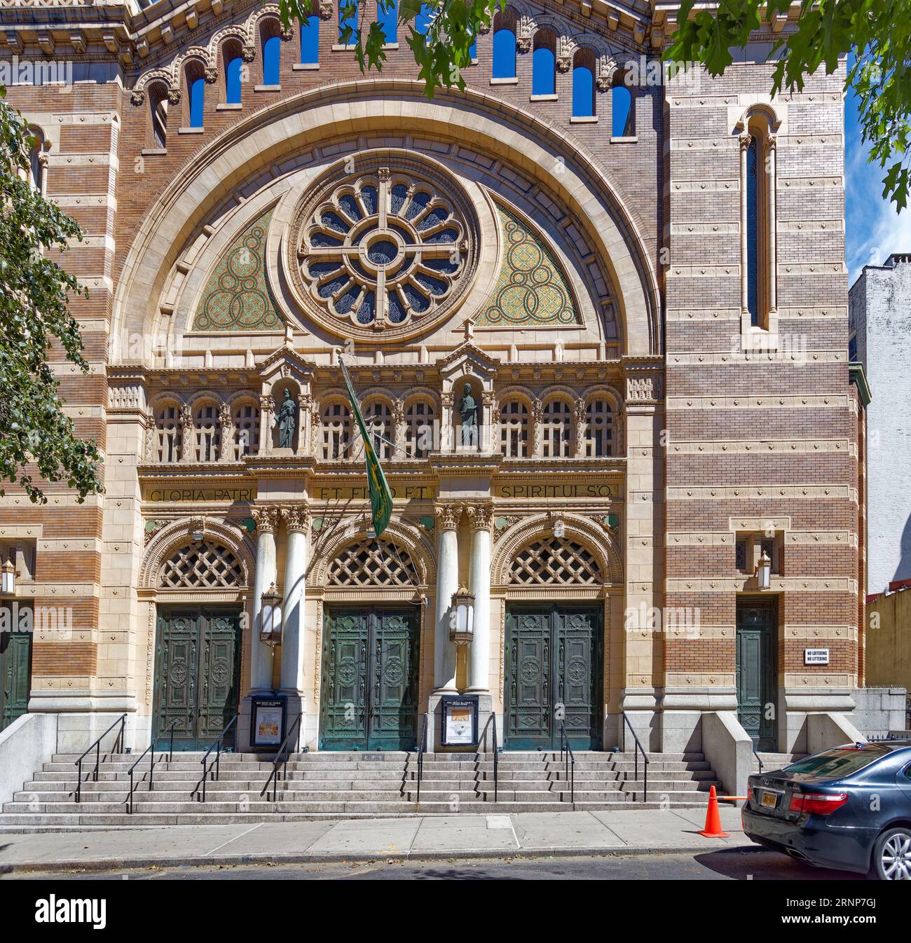 Upper West Side: Holy Trinity Roman Catholic Church is a mid-block ...