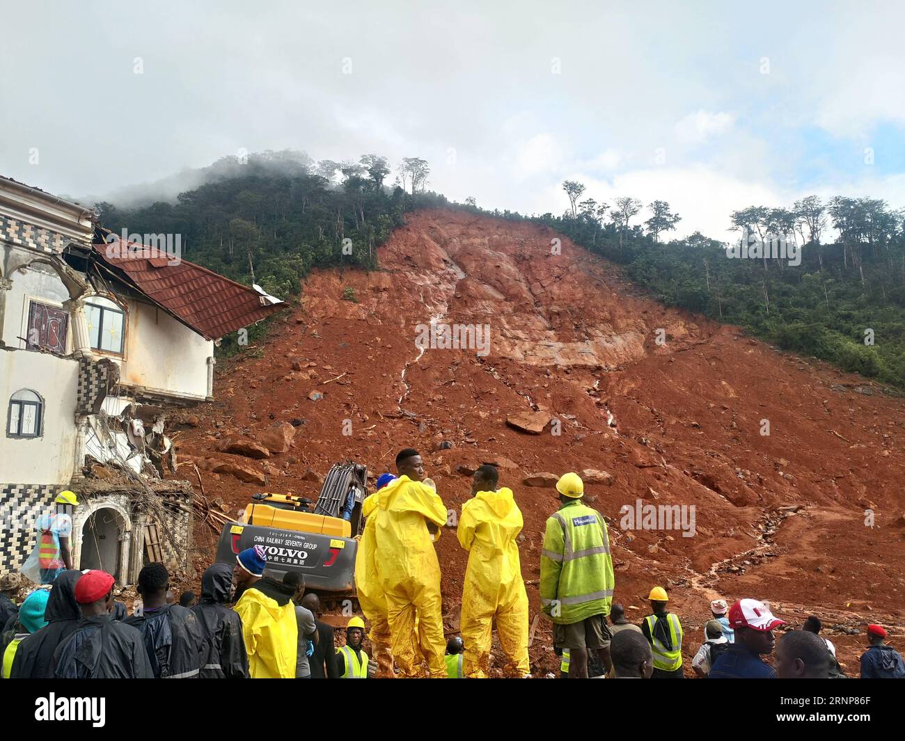 Freetown mudslide hi-res stock photography and images - Alamy