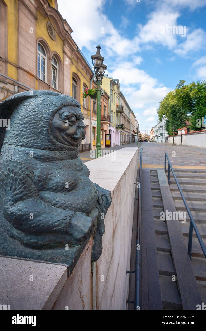 Zen Rabbit Sculpture by Lukas Siupsinskas - Kaunas, Lithuania Stock ...