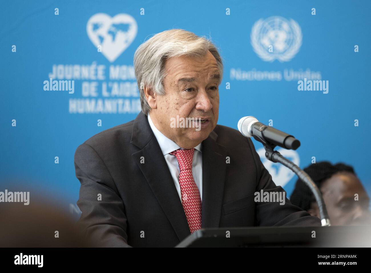 United nations aid workers 2017 hi-res stock photography and images - Alamy