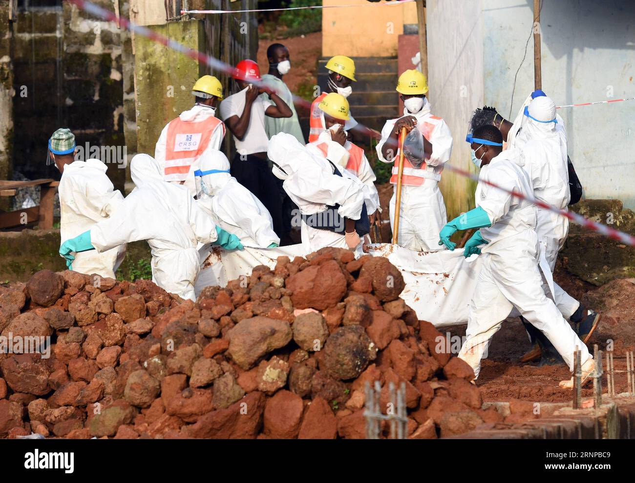 Freetown mudslide hi-res stock photography and images - Alamy