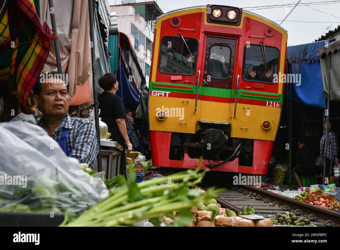 Thailand departing train hi-res stock photography and images - Alamy