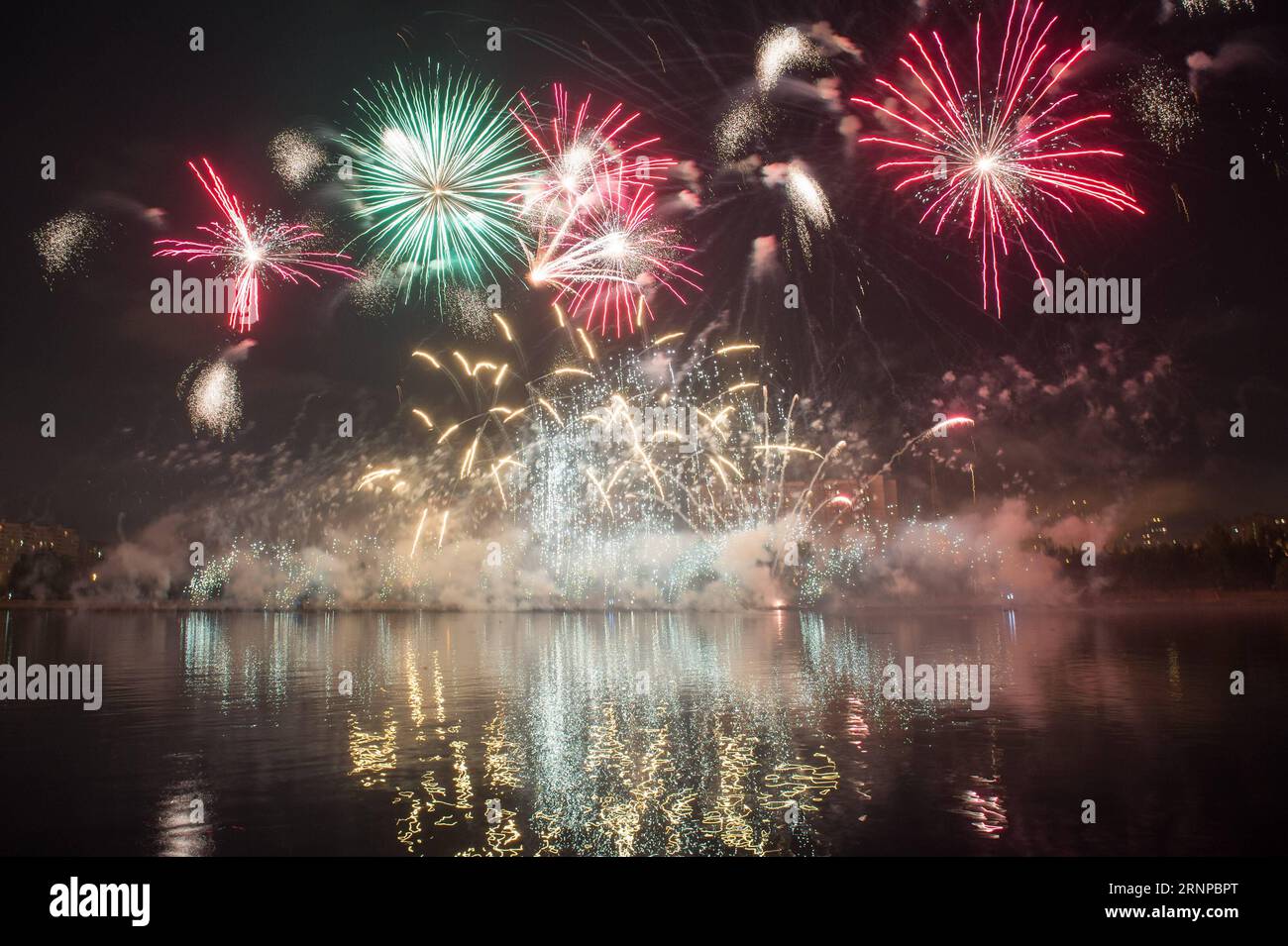 Fireworks festival in moscow hi-res stock photography and images - Alamy