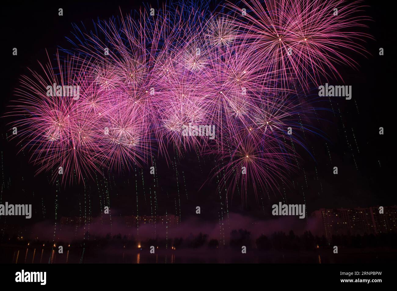 Fireworks festival in moscow hi-res stock photography and images - Alamy