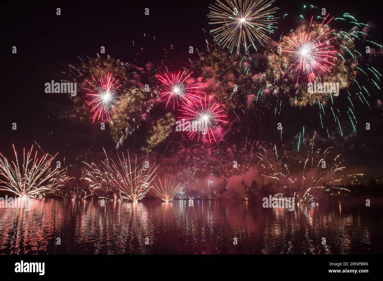 Fireworks festival in moscow hi-res stock photography and images - Alamy