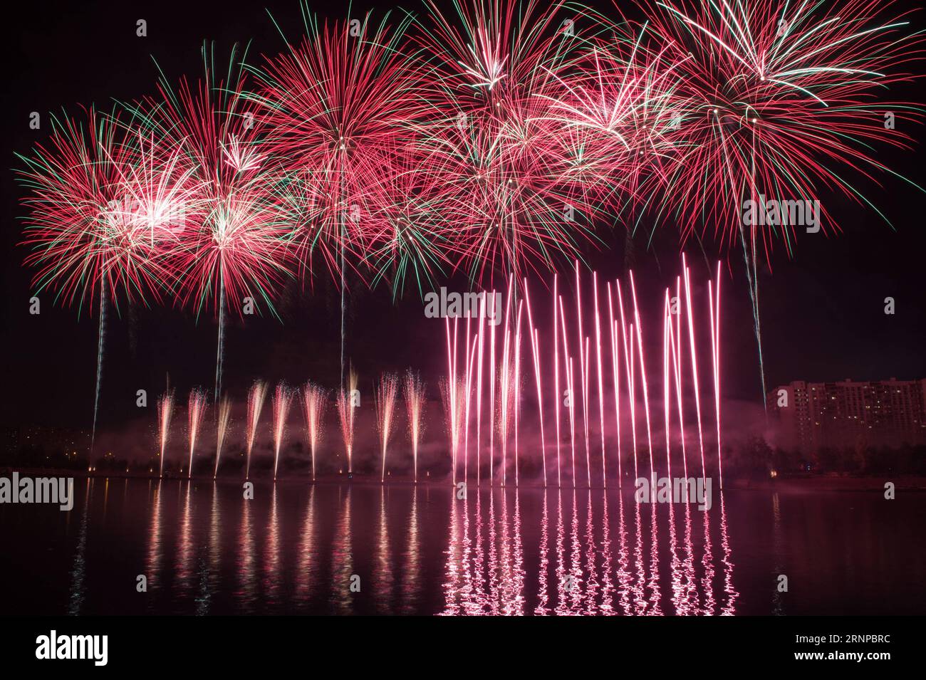 Fireworks festival in moscow hi-res stock photography and images - Alamy