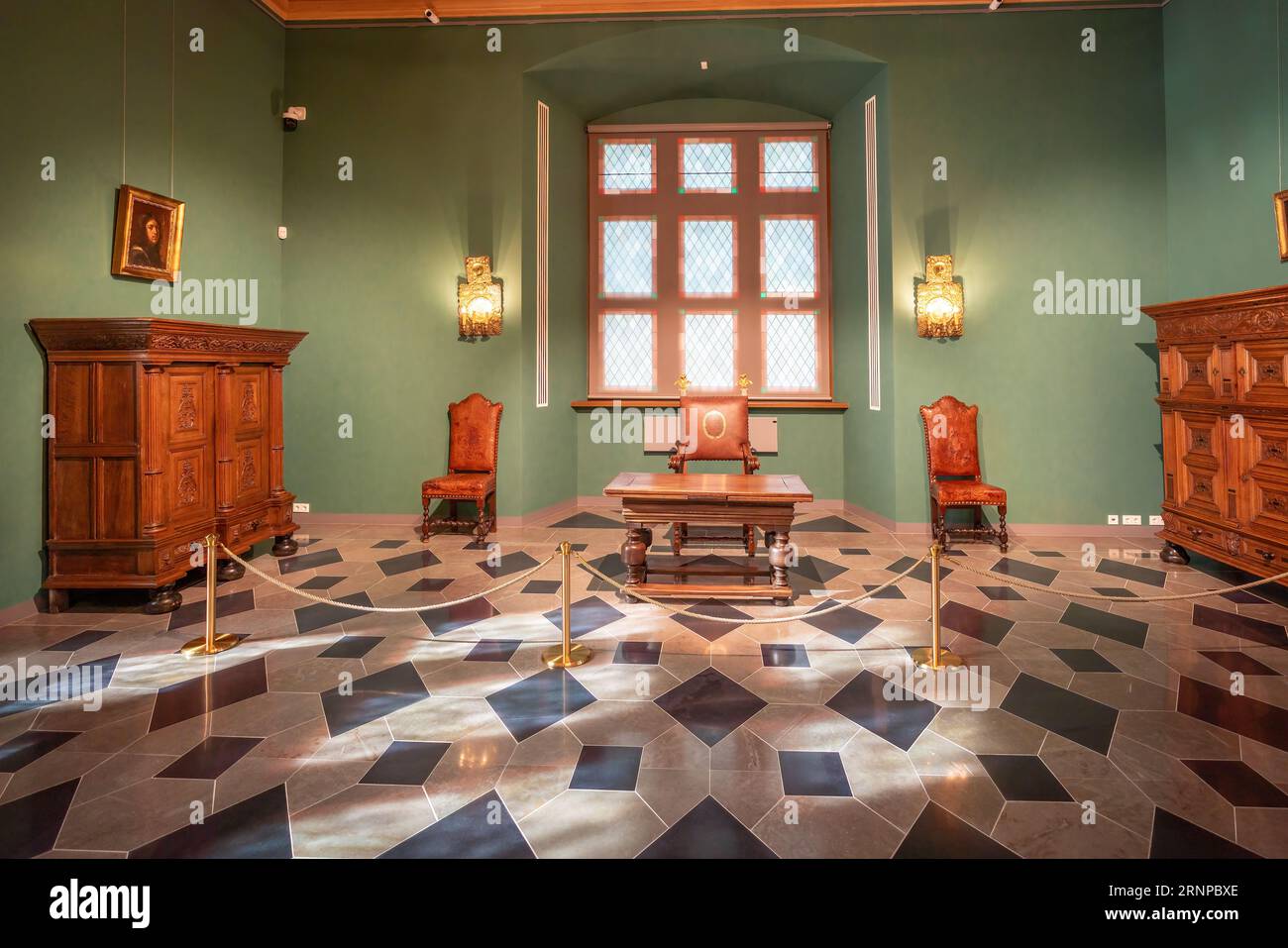 Duch Baroque Grand Duke Cabinet at Palace of the Grand Dukes of ...