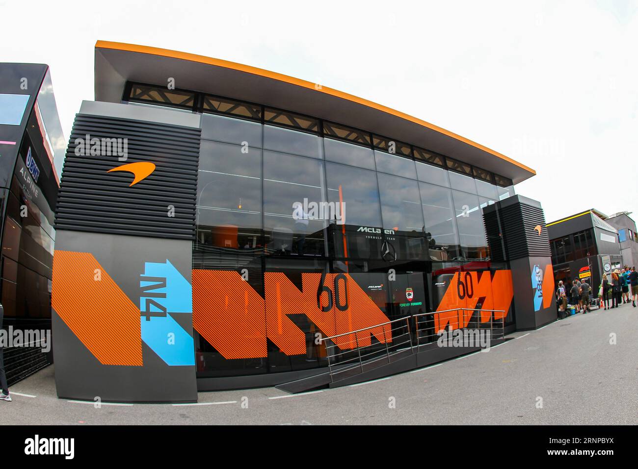 McLaren F1 Team Hospitality during Free Practice on Saturday Sep 2nd ...
