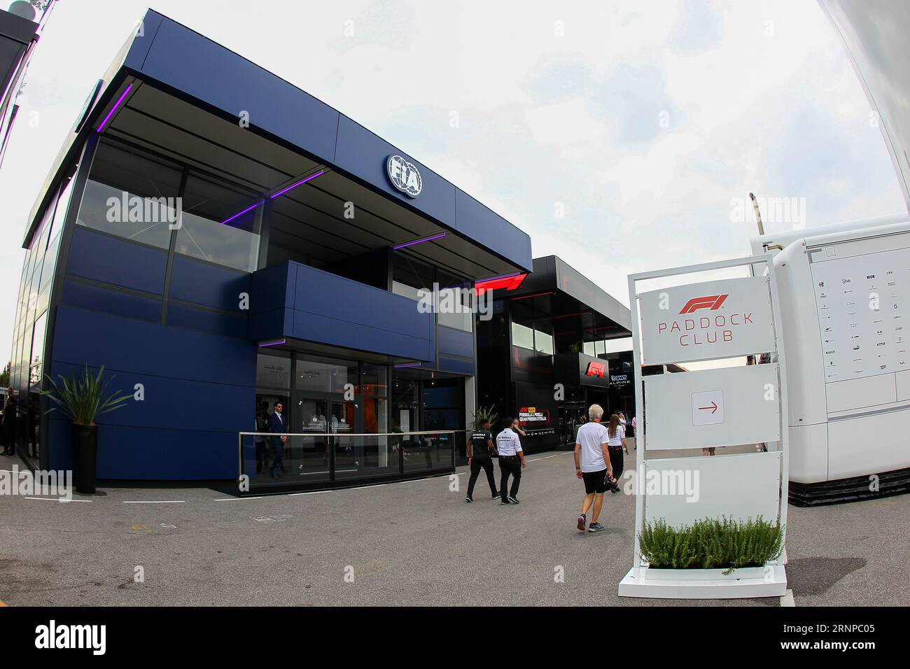 FIA Hospitality during Free Practice on Saturday Sep 2nd 2023 FORMULA 1 ...