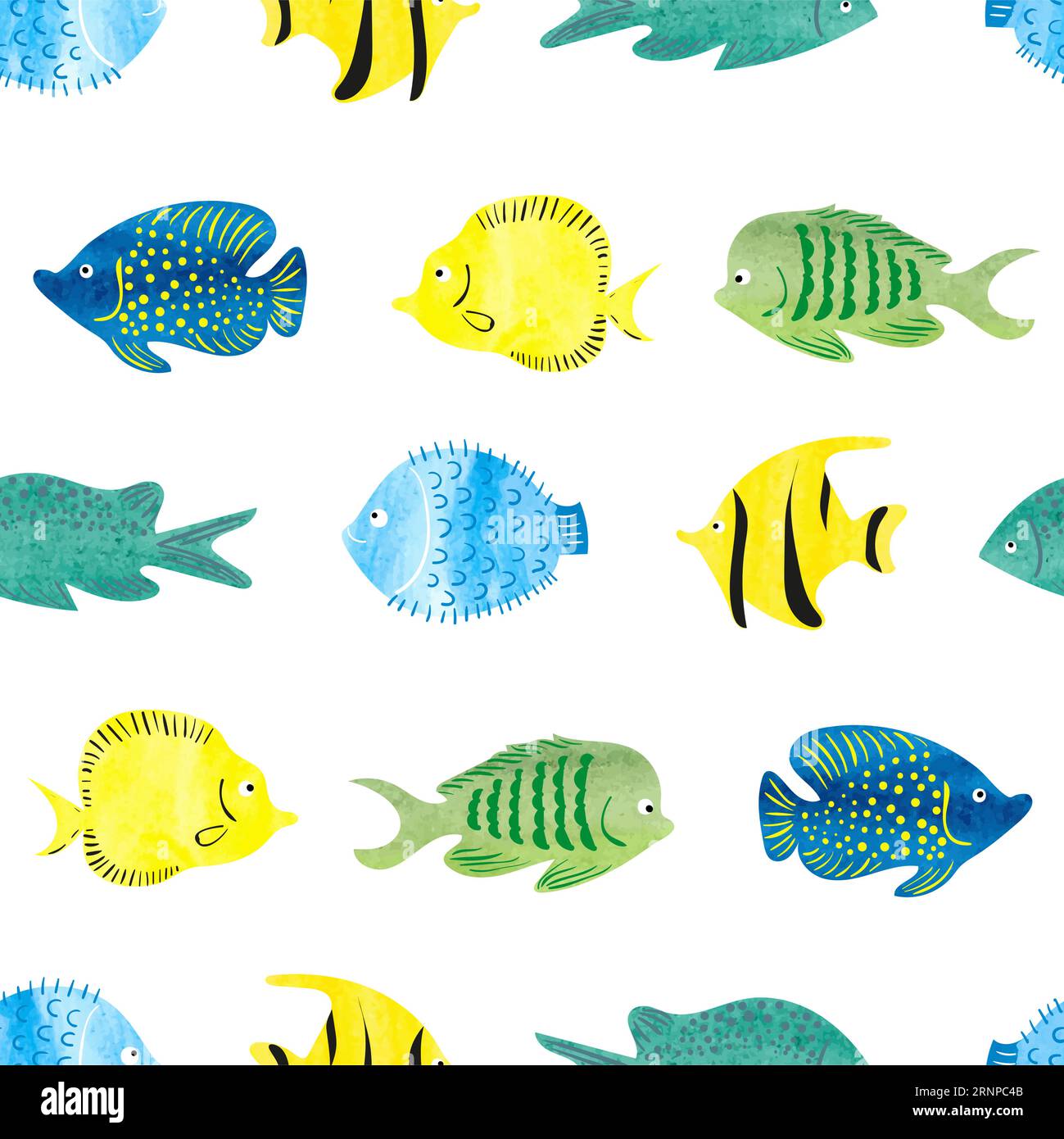 Watercolor exotic tropical animal Stock Vector Images - Alamy