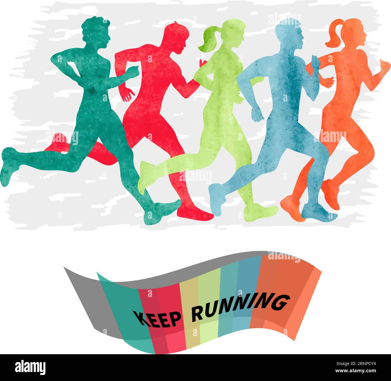 Sport people vector vectors hi-res stock photography and images - Alamy