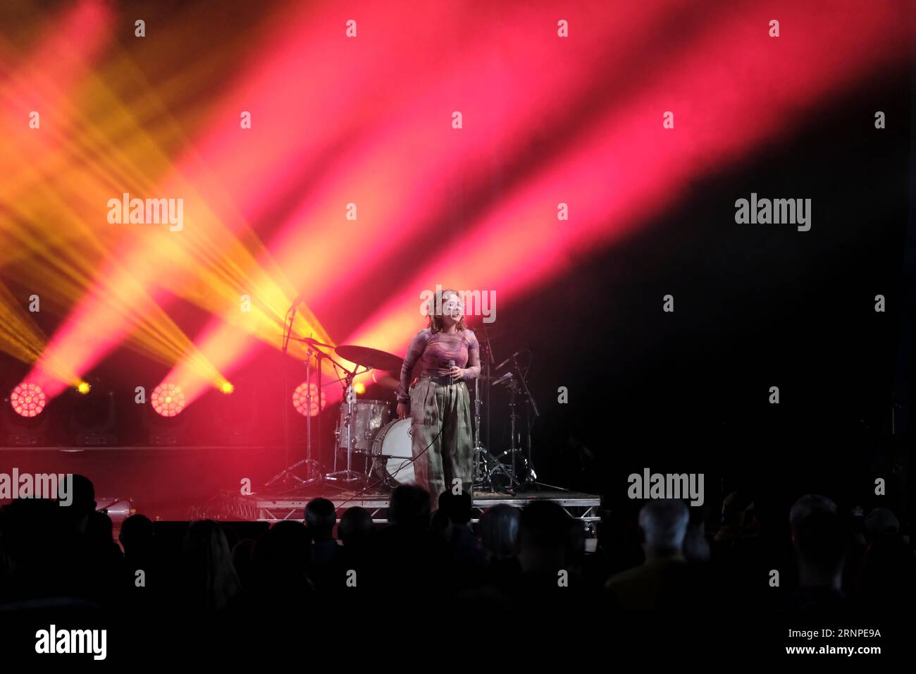 Jedburgh, UK. 02nd Sep, 2023. EdgeFest 2023, Music Festival. Band, Be ...