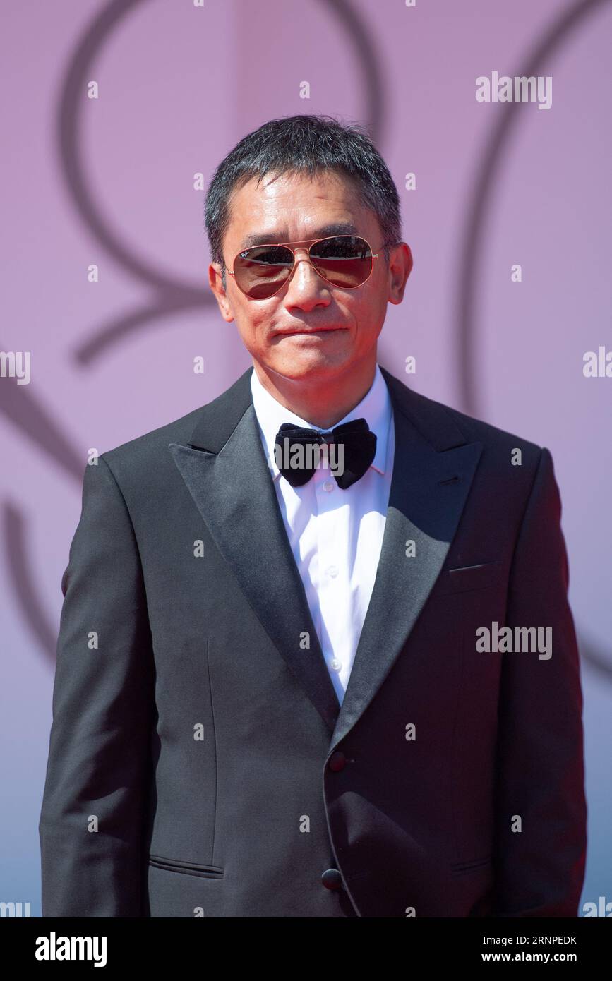 Venice, Italy. 02nd Sep, 2023. Tony Leung Chiu-Wai attending a red ...