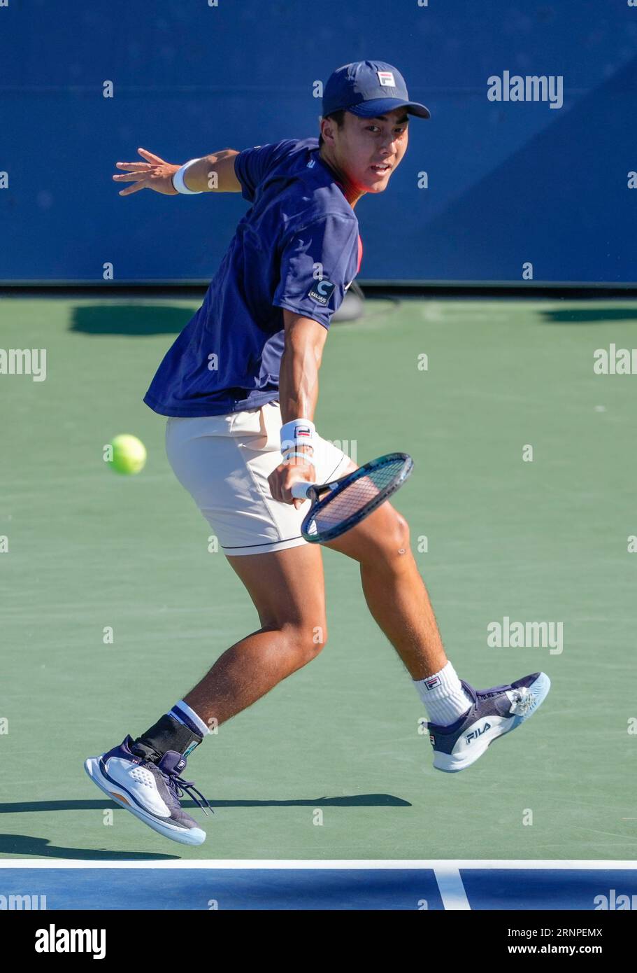 Flushing, Queens, NY, USA. 1st Sep, 2023. Rinky Hijikata (AUS) defeated ... Flushing, Queens, NY, USA. 1st Sep, 2023. Rinky Hijikata (AUS) defeated ...