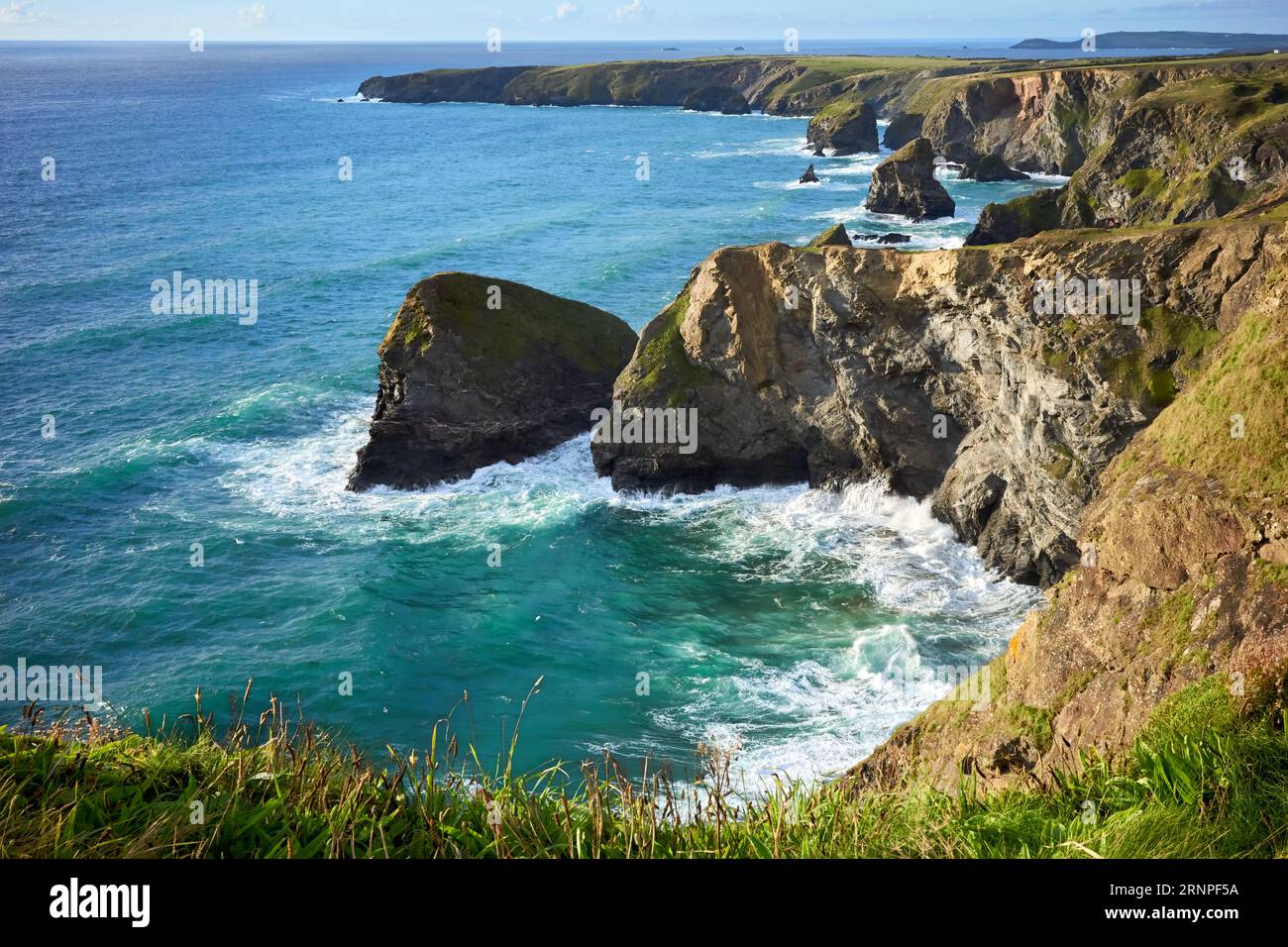 Carnewas and Bedruthan Steps, Pendarves, Redcove, Samaritan, Queen Bess ...