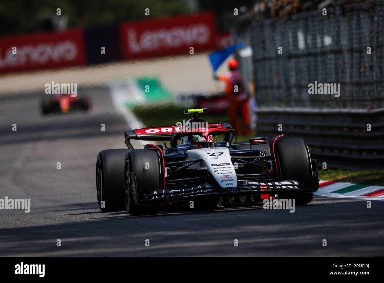 22 TSUNODA Yuki (jap), Scuderia AlphaTauri AT04, action during the 2023 ...