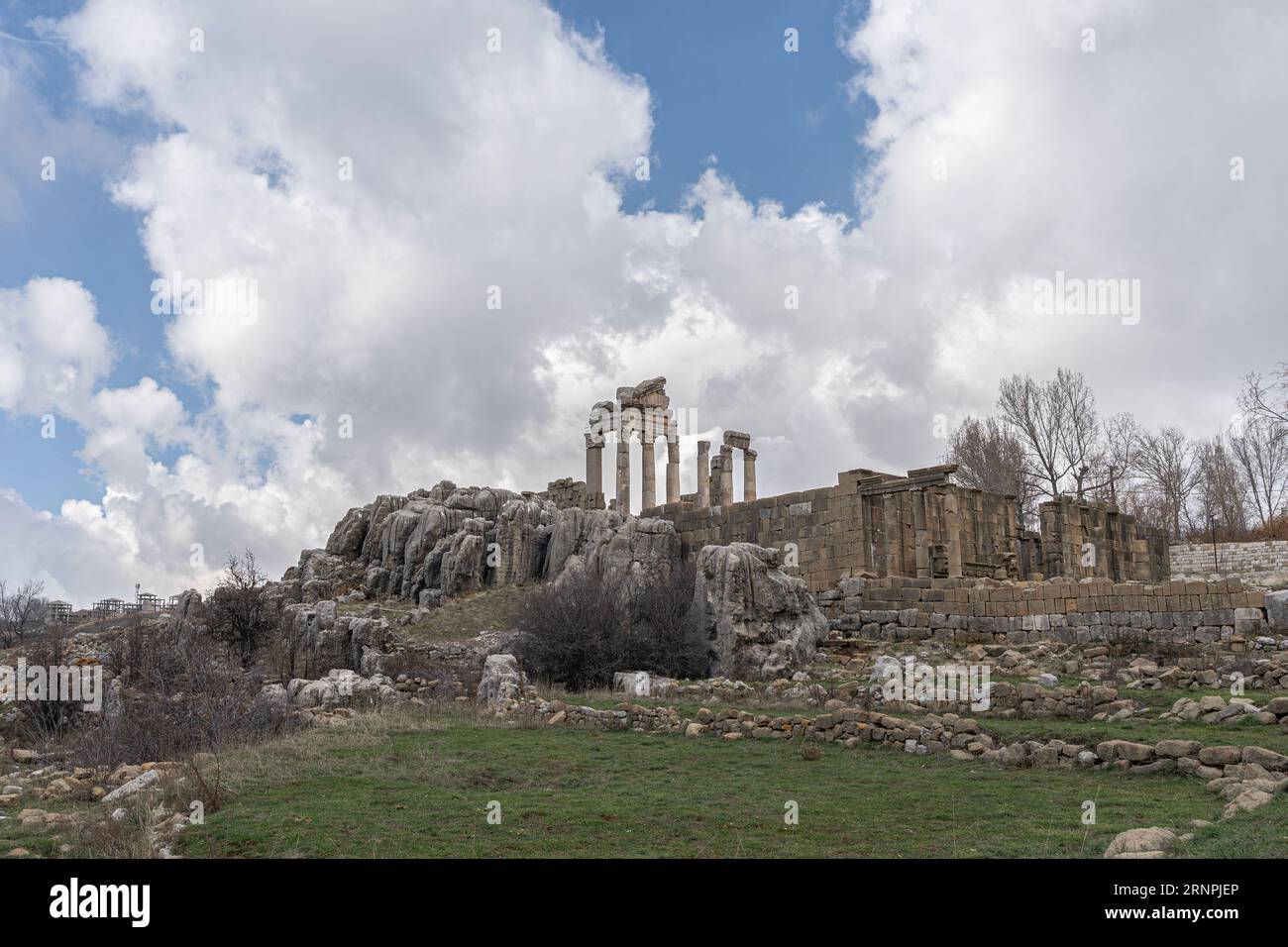 Faqra ruins hi-res stock photography and images - Alamy