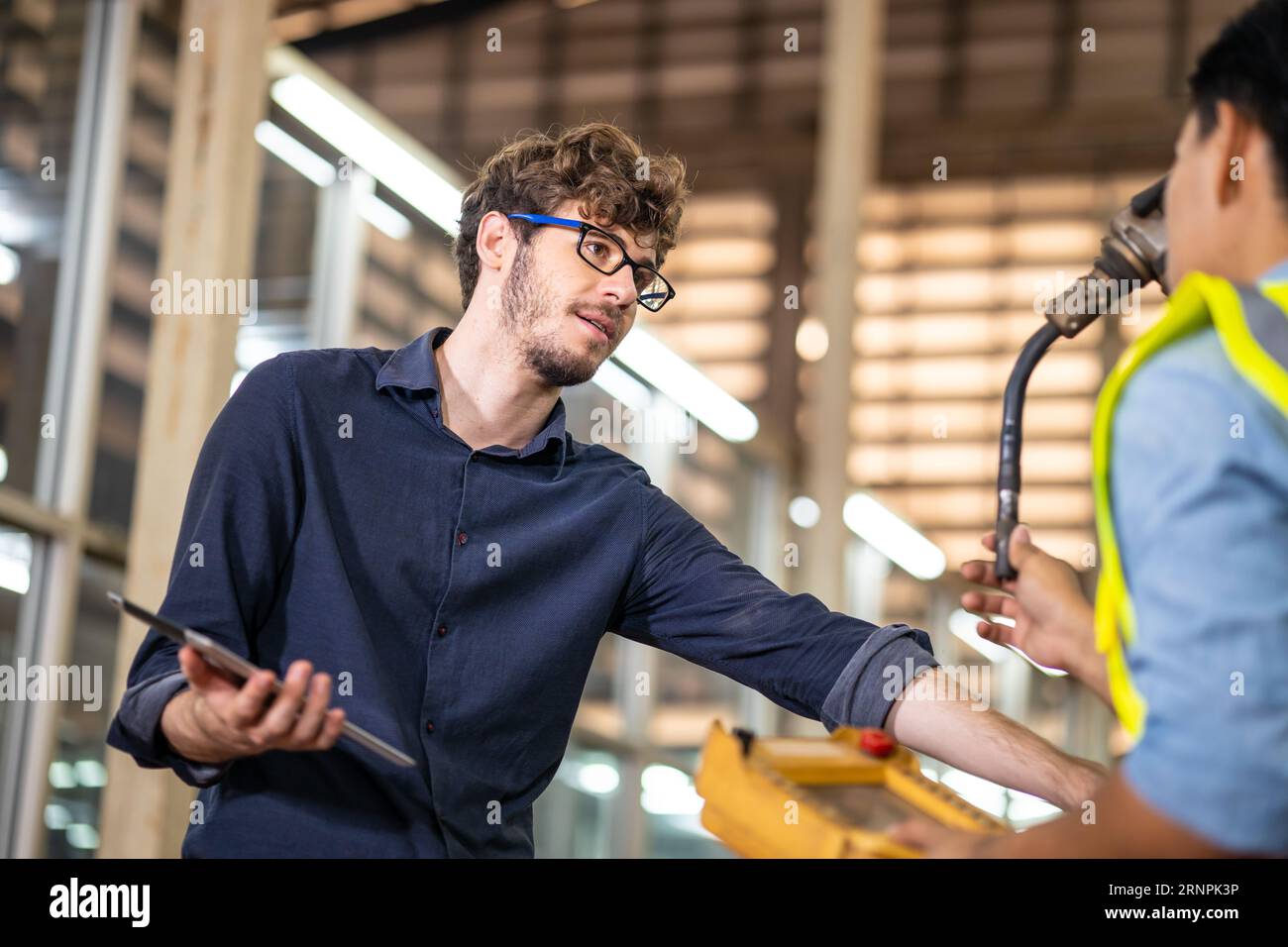 Machine operator hi-res stock photography and images - Alamy