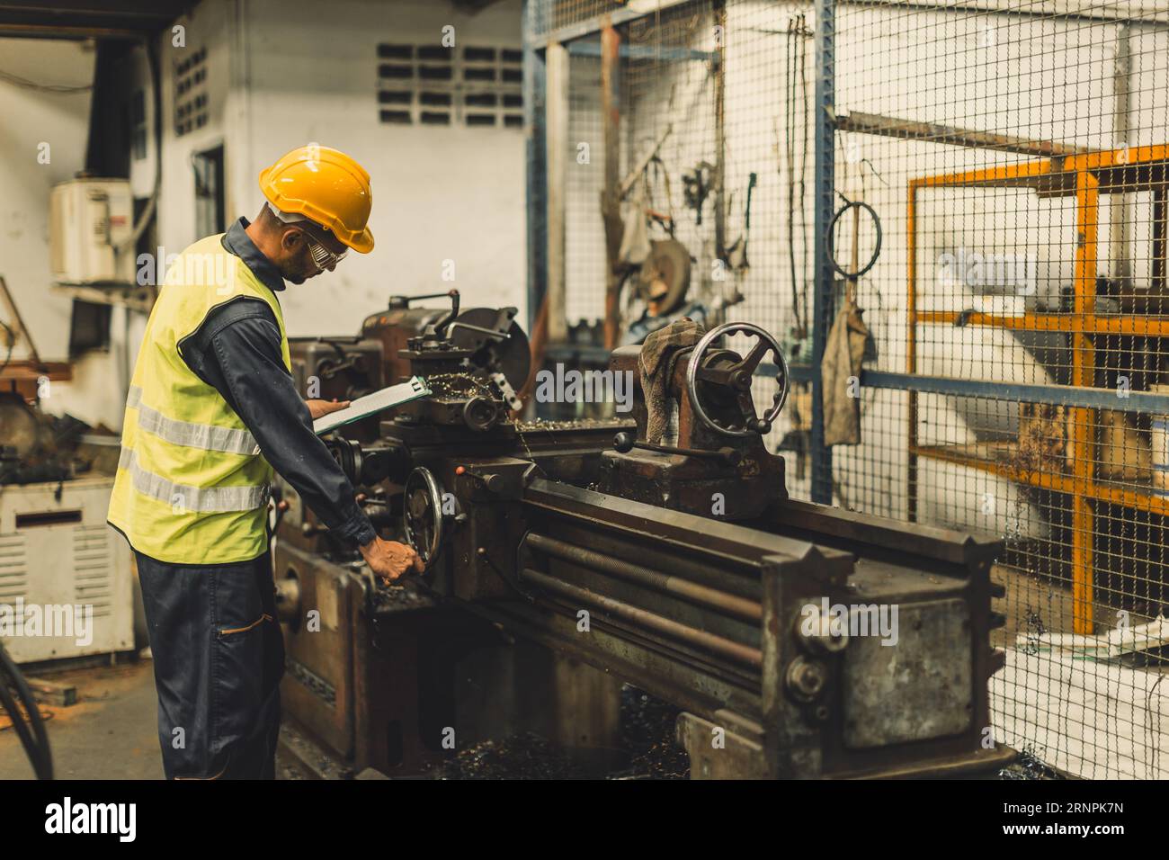 Hispanic Latin Indian male professional tecnician worker working with ...