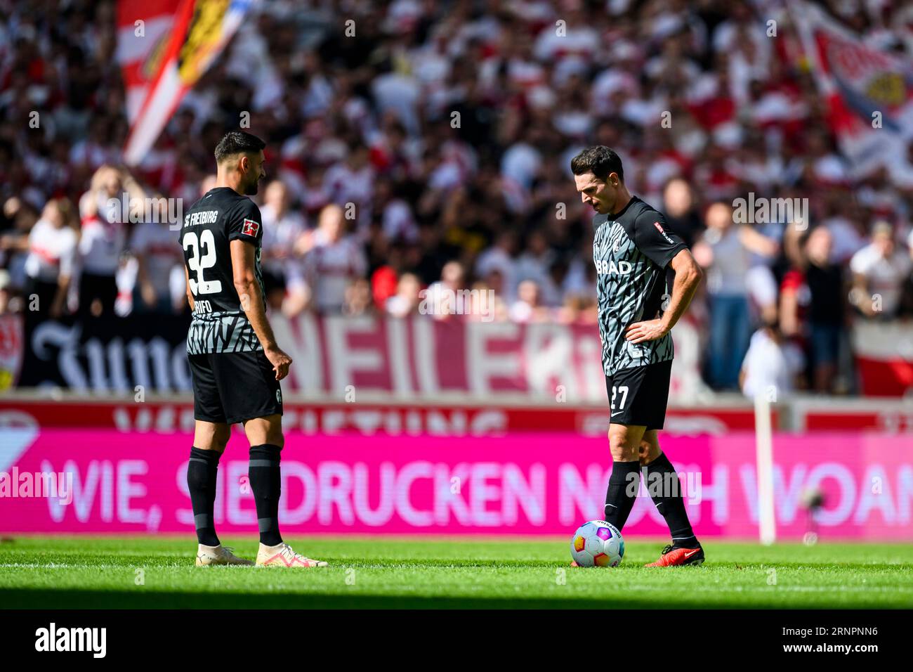 Stuttgart, Germany. 02nd Sep, 2023. Soccer: Bundesliga, VfB Stuttgart - SC Freiburg, Matchday 3 ...