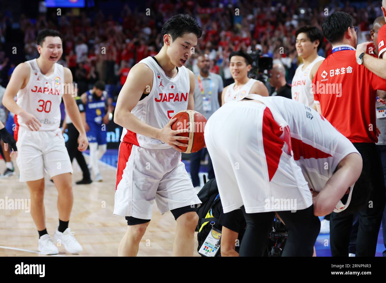 Okinawa Arena, Okinawa, Japan. 2nd Sep, 2023. Japan team group ...