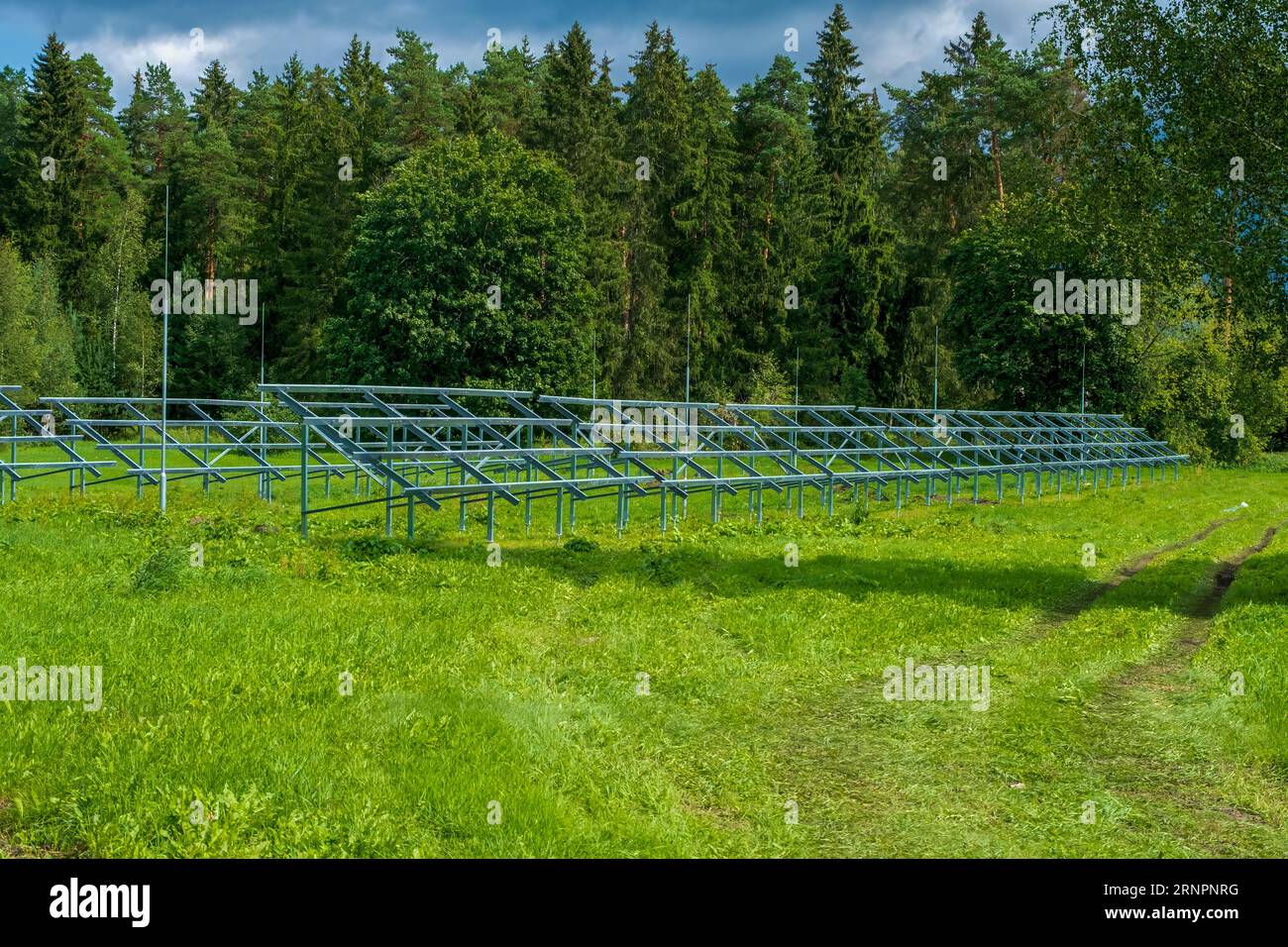 Earth Solar Mounting System. Ground and pole mounted solar panel ...