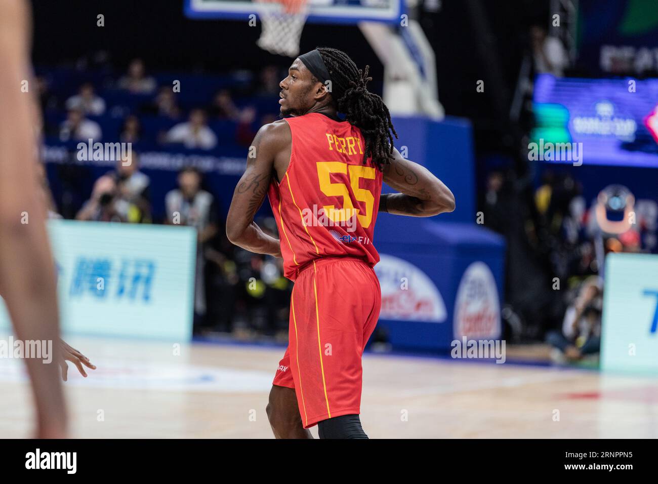 Manila, Philippines. 01st Sep, 2023. Kendrick Perry of Montenegro seen ...