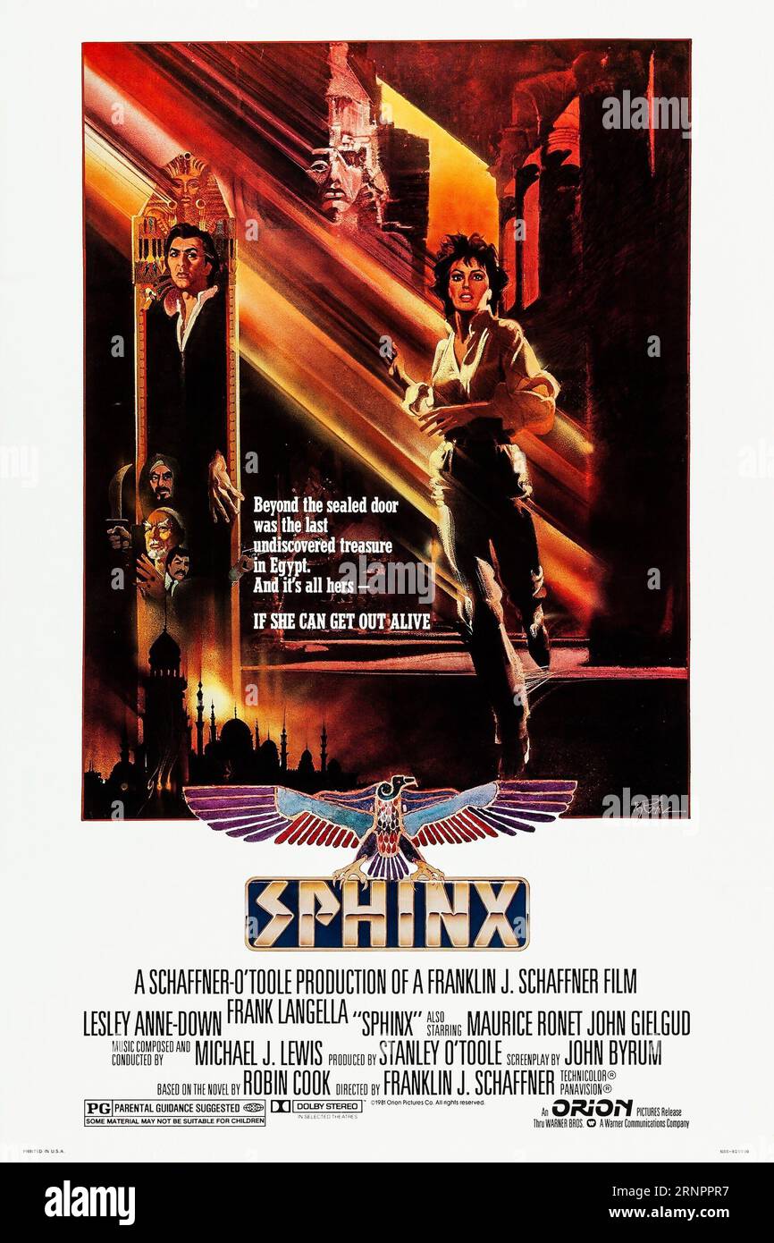 SPHINX (1981), directed by FRANKLIN J. SCHAFFNER. Credit: ORION/WARNER ...