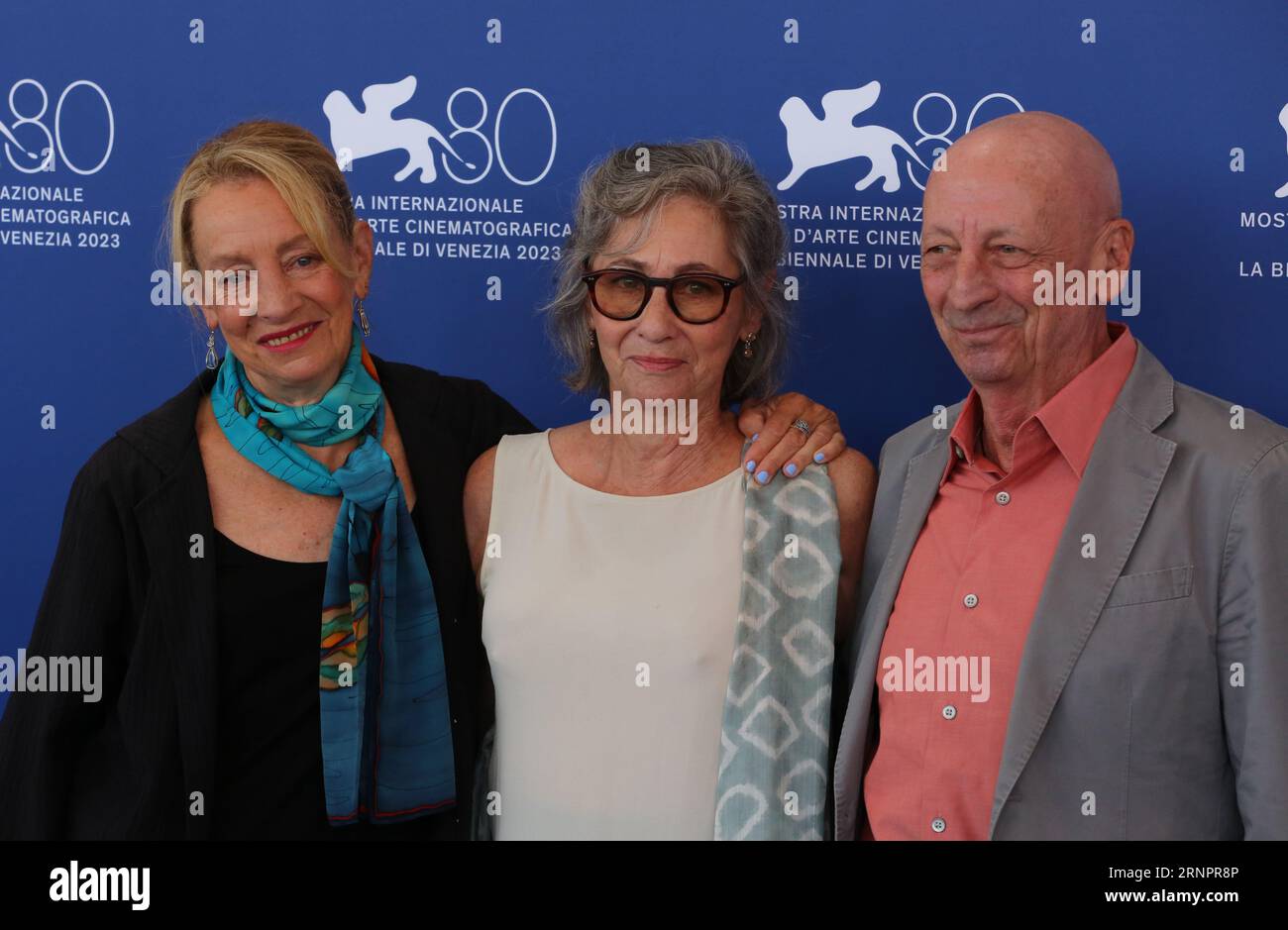 Venice, Italy, 2nd September, 2023. Jamie Bernstein, Nina Bernstein ...