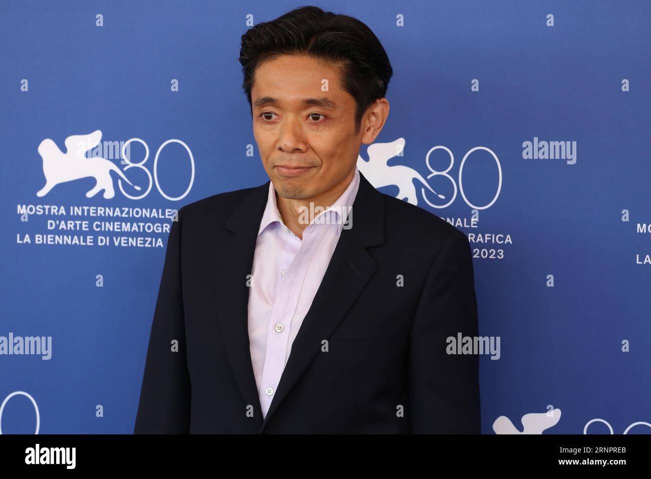 Venice, Italy, 2nd September, 2023. Kazu Hiro at the photo call for the ...