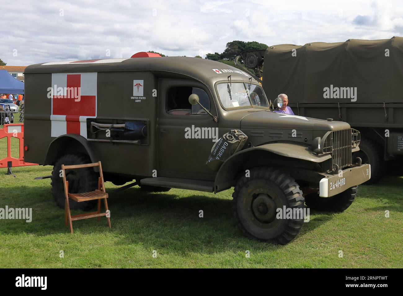 A US army Dodge WC-54 ambulance on display, c1940s. The Gosport Car ...