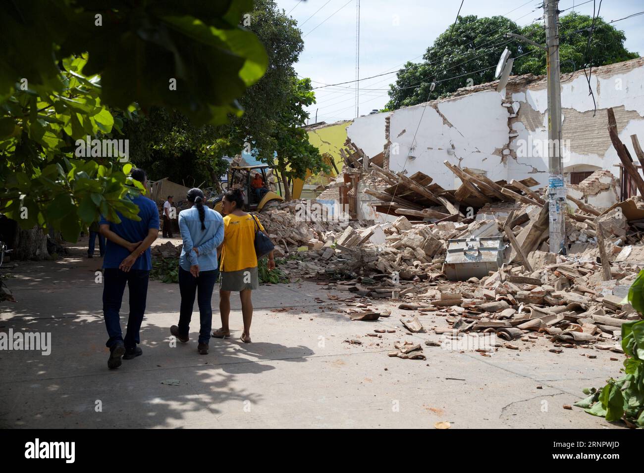 Mexico earthquake aftermath hi-res stock photography and images - Alamy