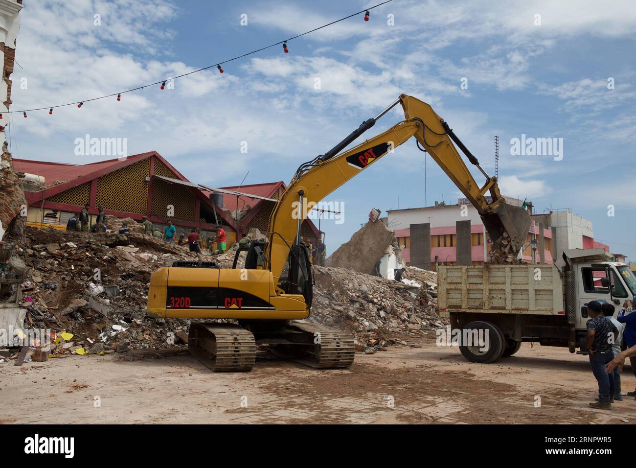 Mexico earthquake aftermath hi-res stock photography and images - Alamy