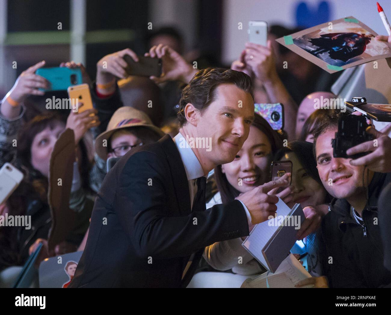 (170910) -- TORONTO, Sept. 10, 2017 -- Actor Benedict Cumberbatch ...