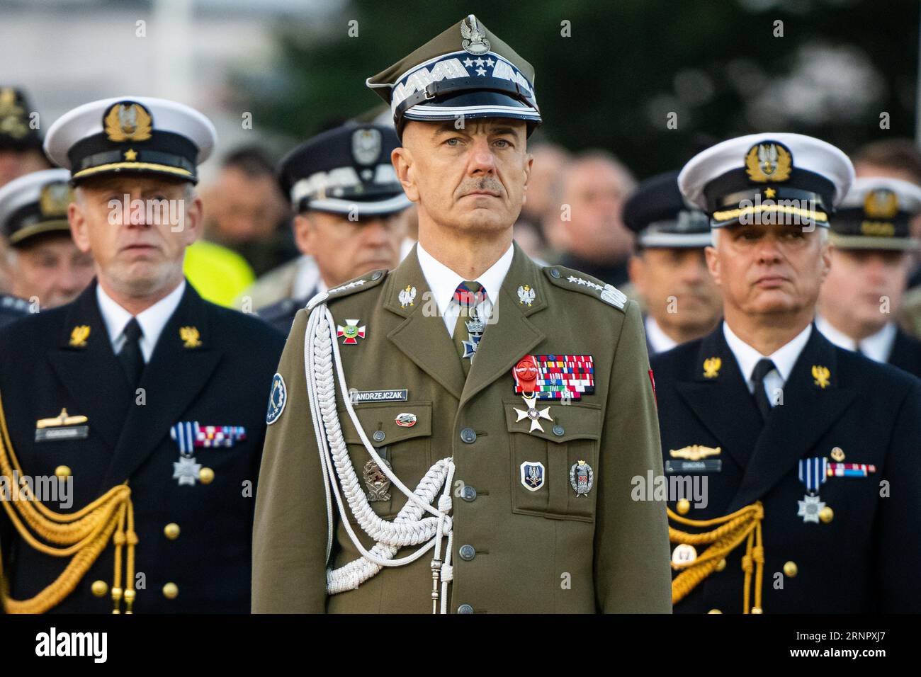 Gdansk, Poland. 1st Sep, 2023. General of the Polish Army, Chief of the ...
